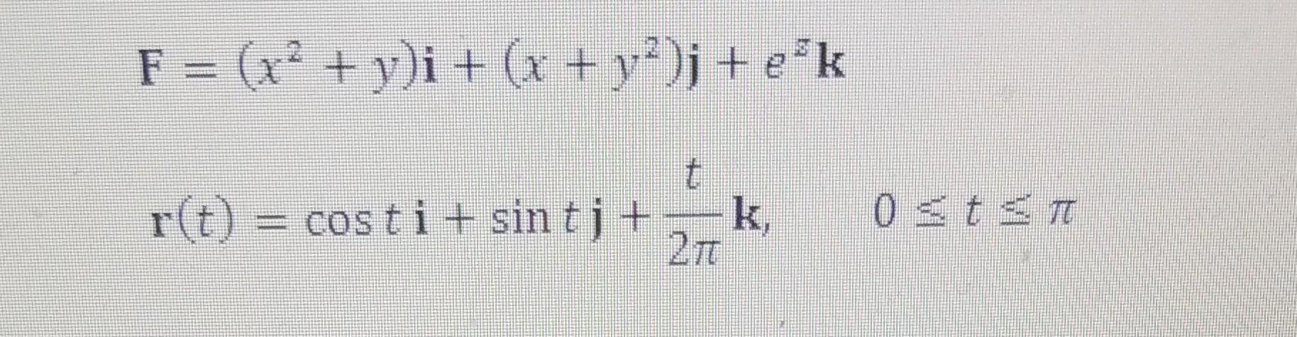 Solved j. show that the given vector field is conservative | Chegg.com