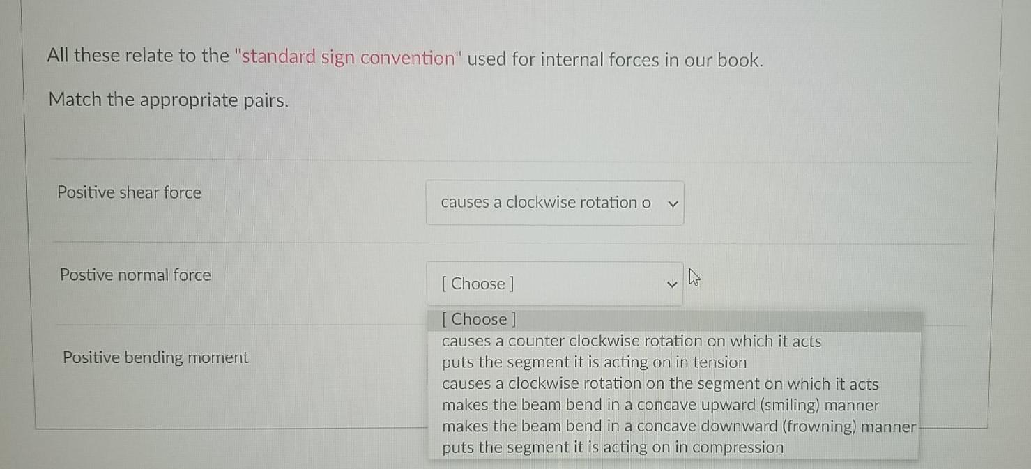 Solved All these relate to the standard sign convention" | Chegg.com