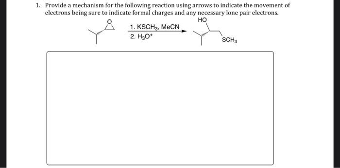Solved Provide a mechanism for the following reaction using | Chegg.com