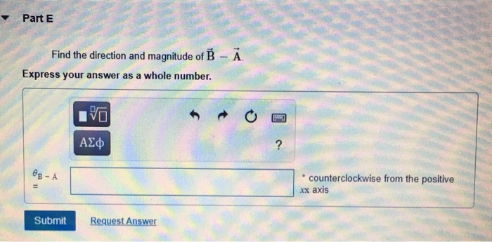 Solved Review Vector A points in the negative y direction | Chegg.com