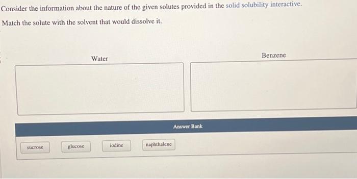 Solved Consider the information about the nature of the | Chegg.com