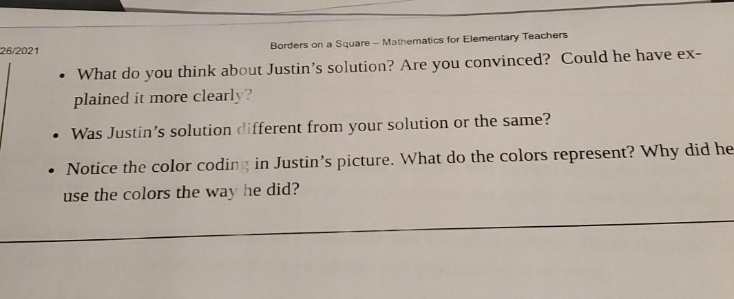 Solved Problem 2 Here is a large square made up of 100 | Chegg.com