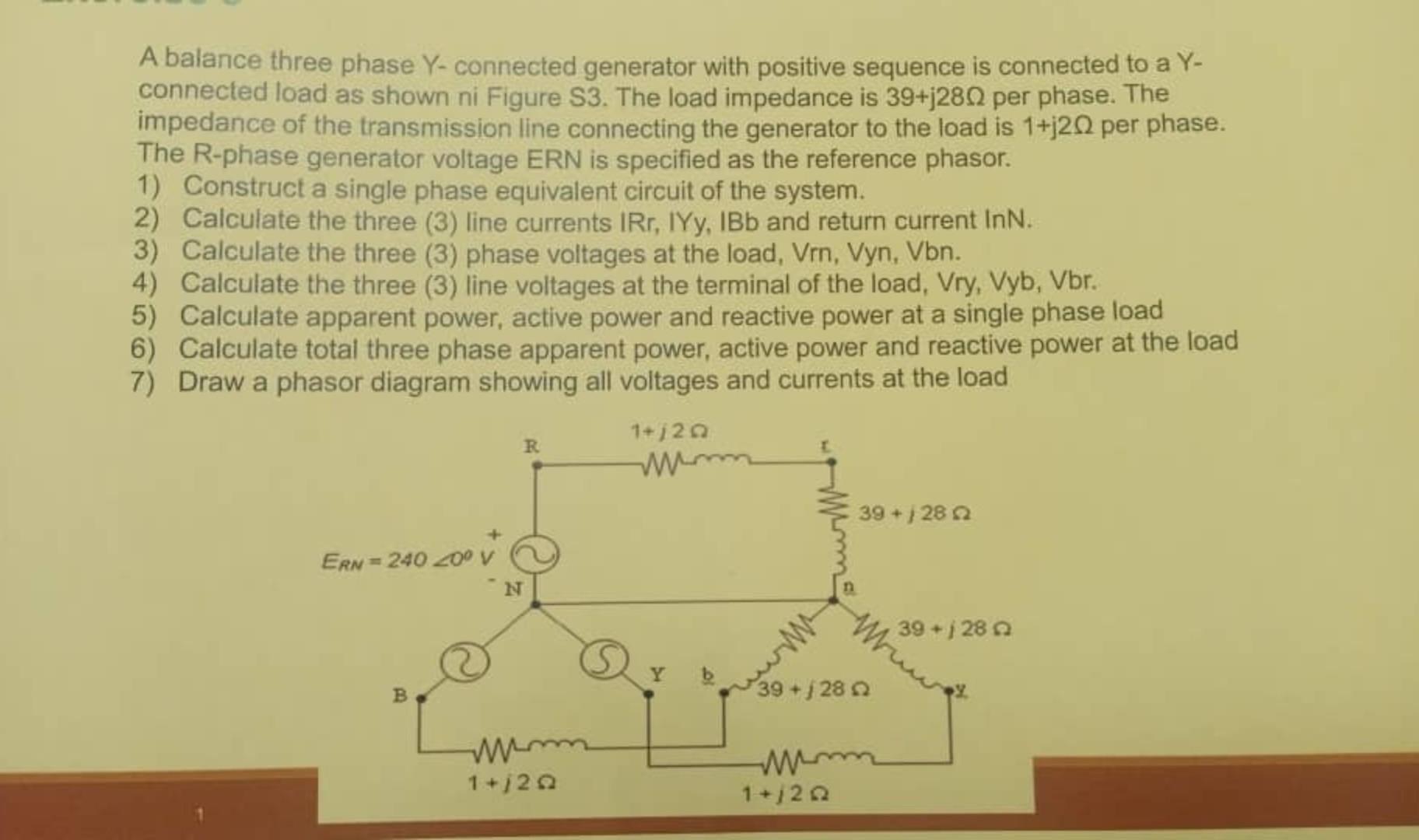 [Solved]: This is Subject Electrical System about Y