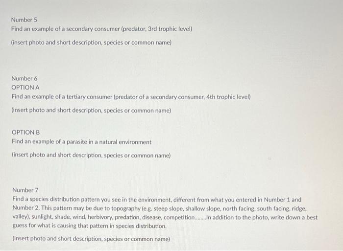 could you give me an example for each one of them? i | Chegg.com