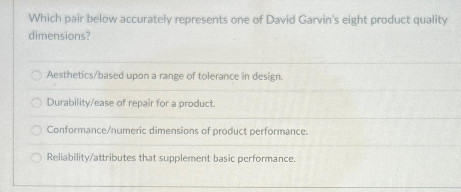 Solved Which pair below accurately represents one of David | Chegg.com