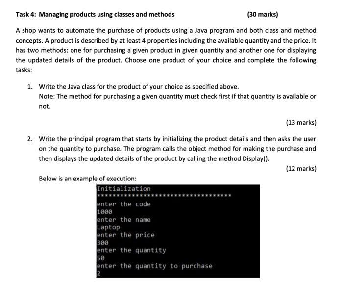 Solved Task 4a And Task 4bcorrect Code Appropriate 8877