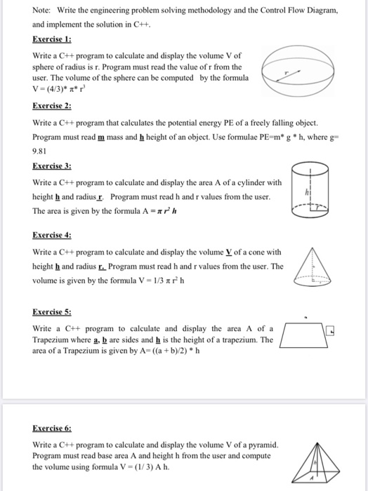 Solved Note: Write the engineering problem solving | Chegg.com