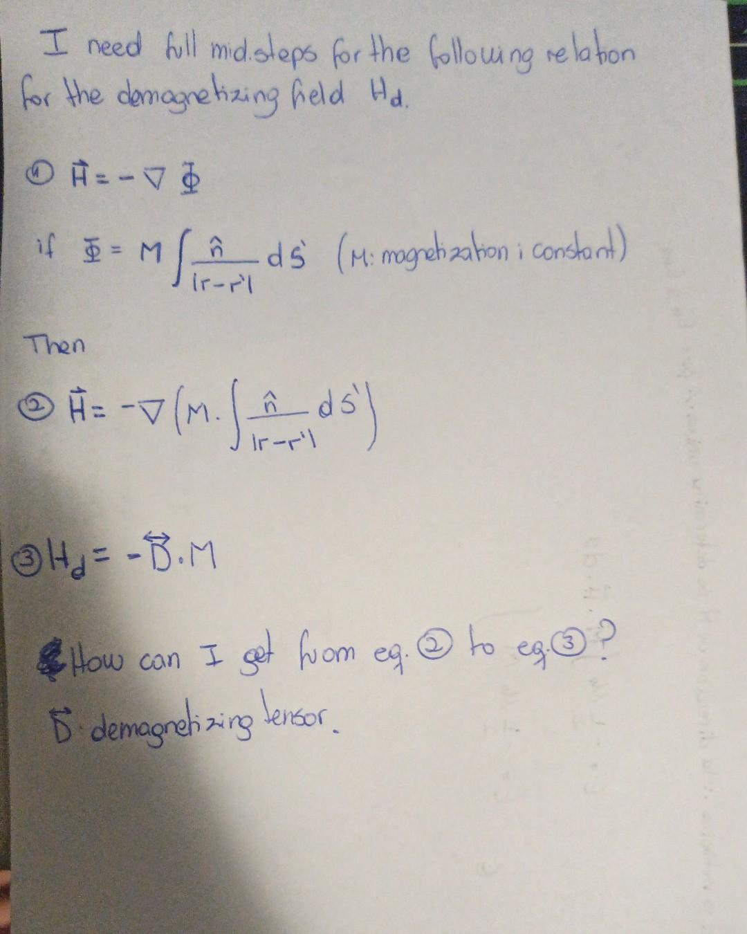 Solved I need full midsteps for the following relation for | Chegg.com