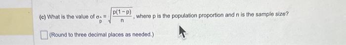 Solved Open the Sampling Distributions applet. Use the | Chegg.com