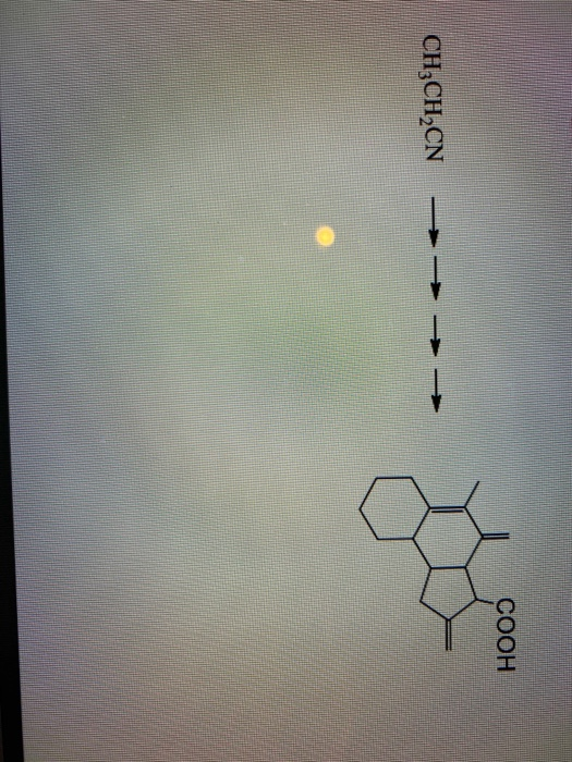 Solved COOH CH3CH,CN | Chegg.com