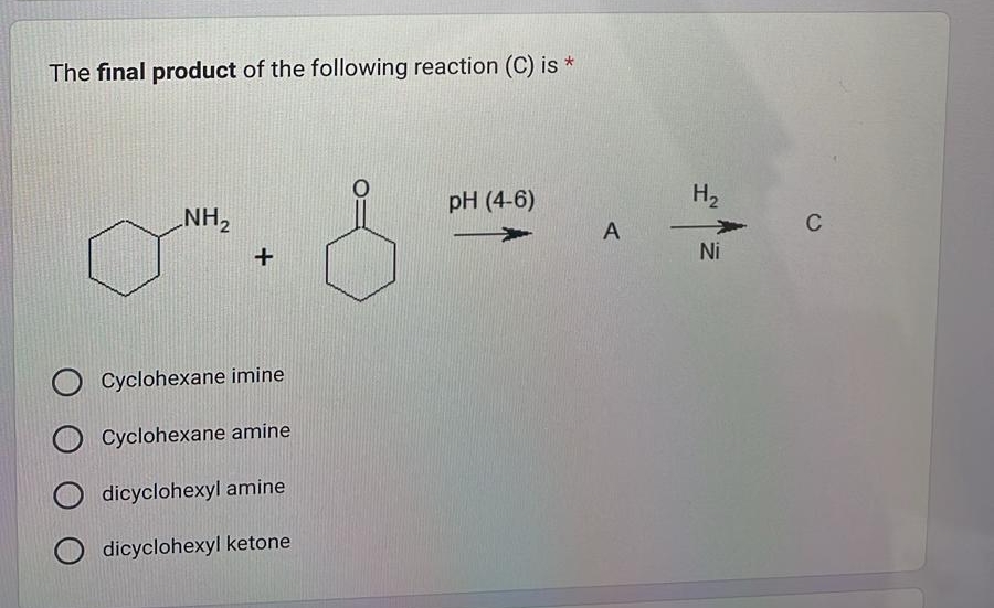 Solved The final product of the following reaction (C) ﻿is | Chegg.com