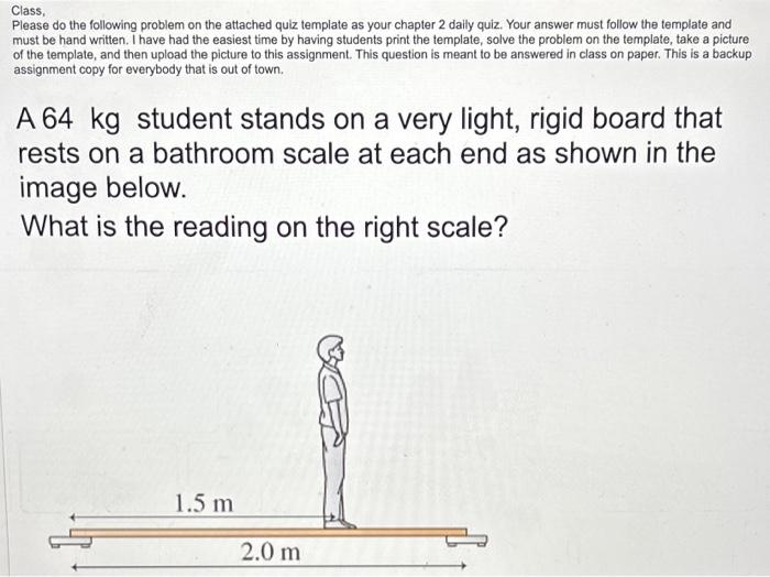 Solved Class, Please do the following problem on the | Chegg.com