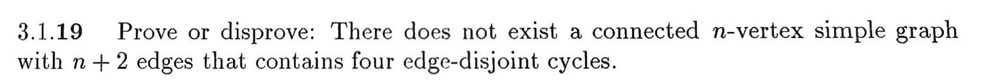 Solved 3.1.19 ﻿Prove or disprove: There does not exist a | Chegg.com