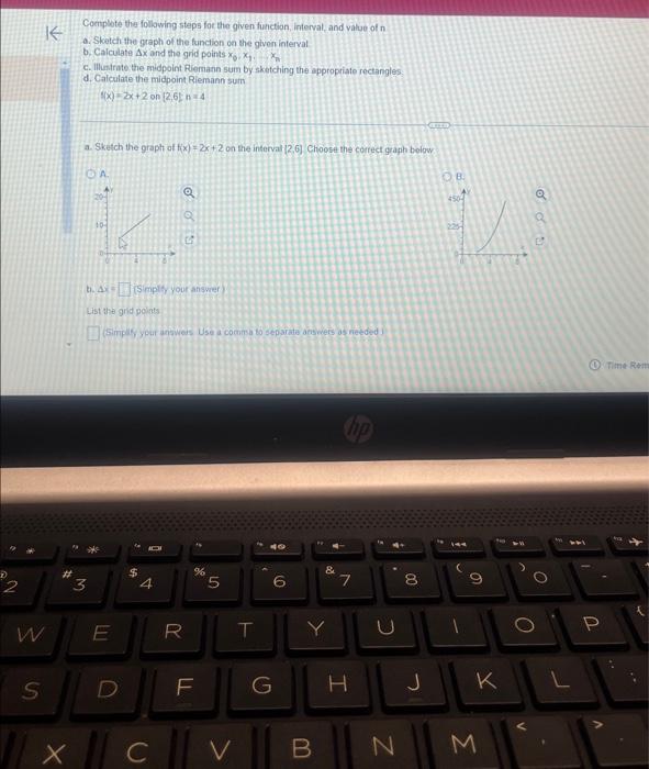 Solved Complote the following steps foc the given function, | Chegg.com