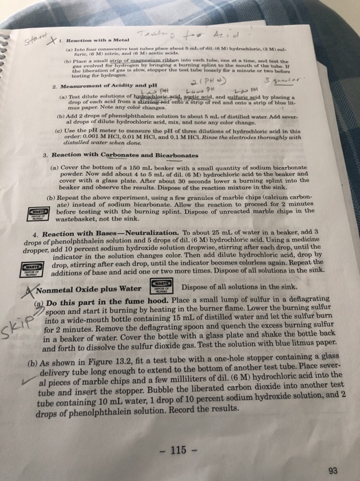 Name (b) What happened to the burning splint when it | Chegg.com