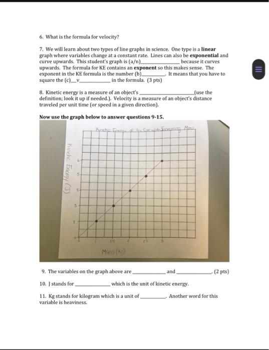 Solved 7. We will learn about two types of line graphs in | Chegg.com