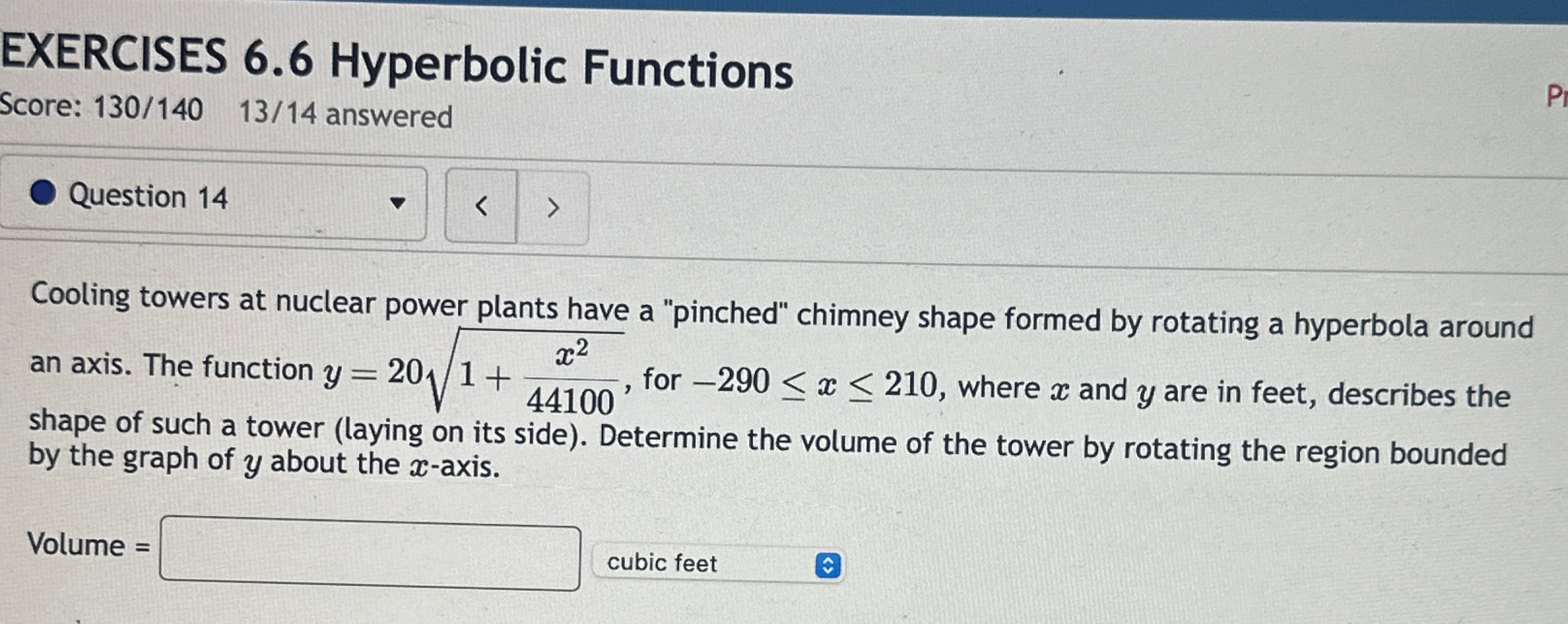 Solved EXERCISES 6.6 ﻿Hyperbolic FunctionsScore: | Chegg.com