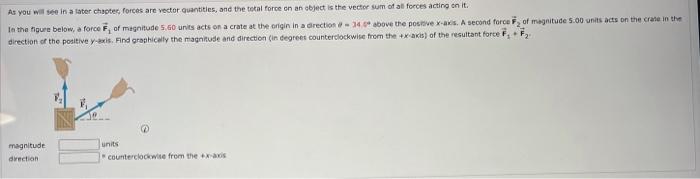 Solved As you will see in a later chaotes, forchs are vector | Chegg.com