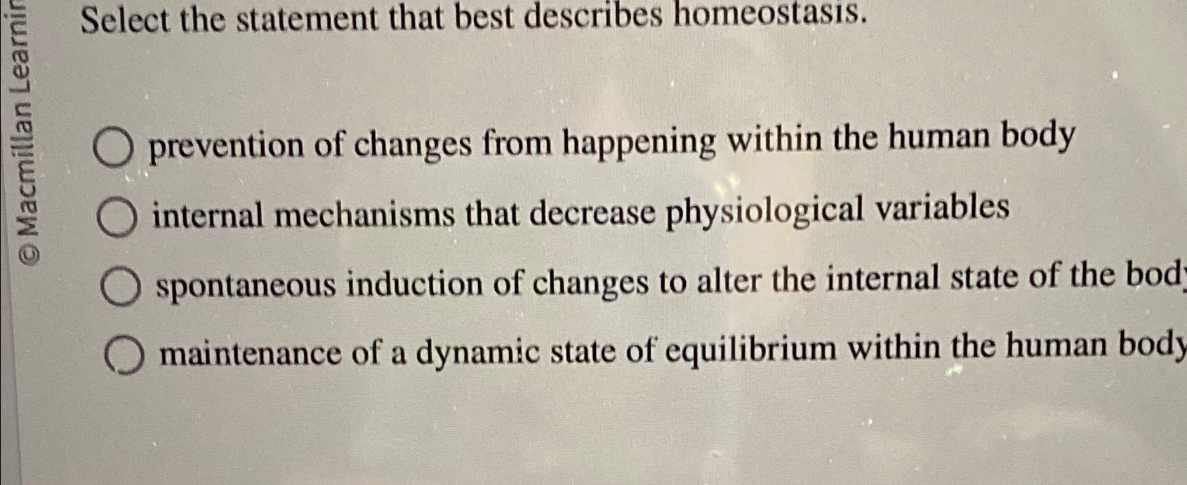 Solved Select the statement that best describes | Chegg.com