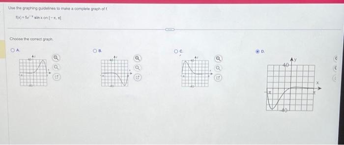 Solved Use the graphing gudelines to make a complete graph | Chegg.com