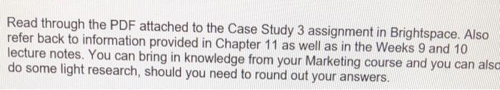Solved Read through the PDF attached to the Case Study 3 | Chegg.com