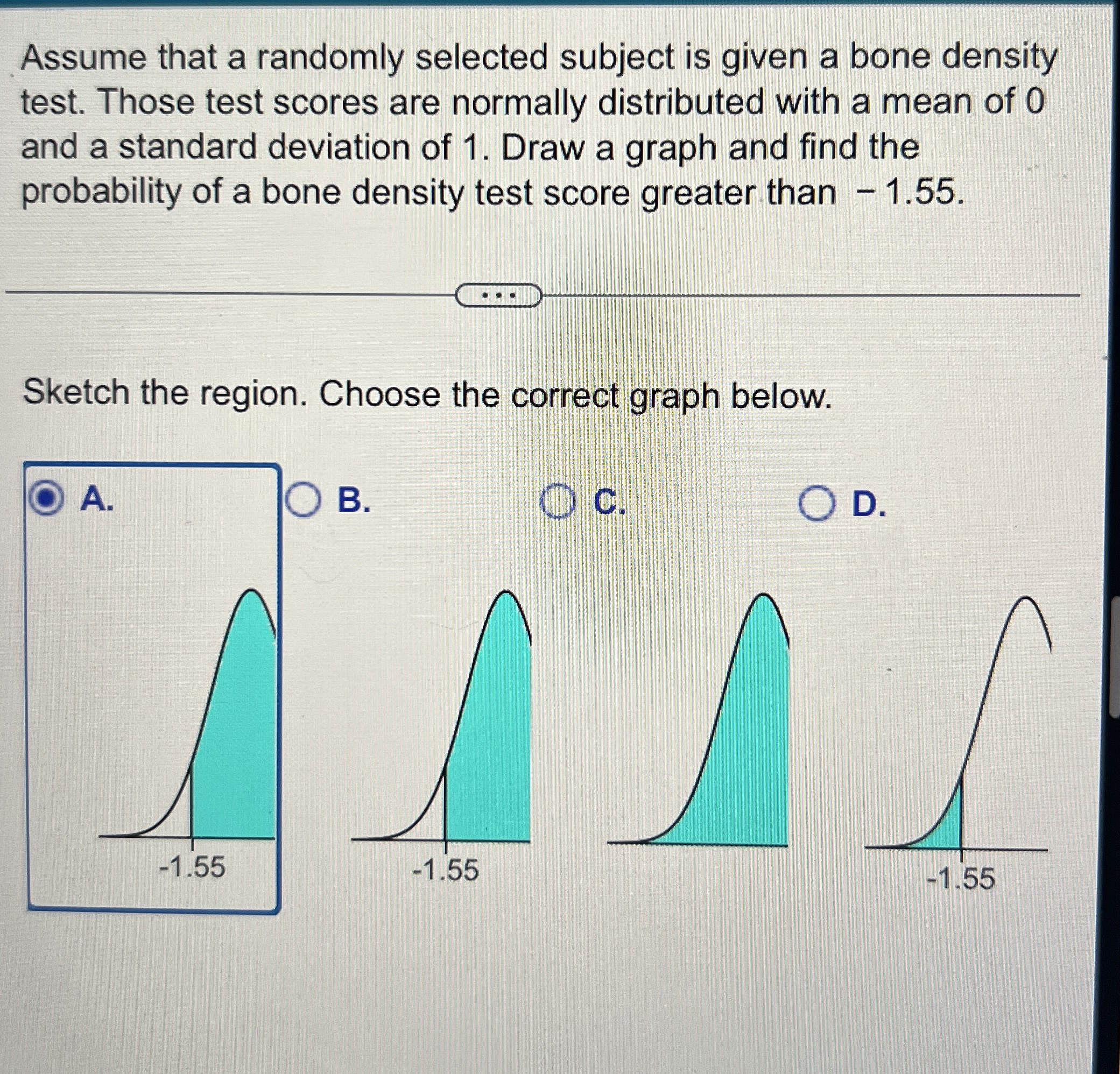 Solved Assume that a randomly selected subject is given a | Chegg.com