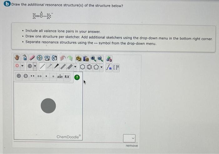 Solved Draw the additional resonance structure(s) of the | Chegg.com