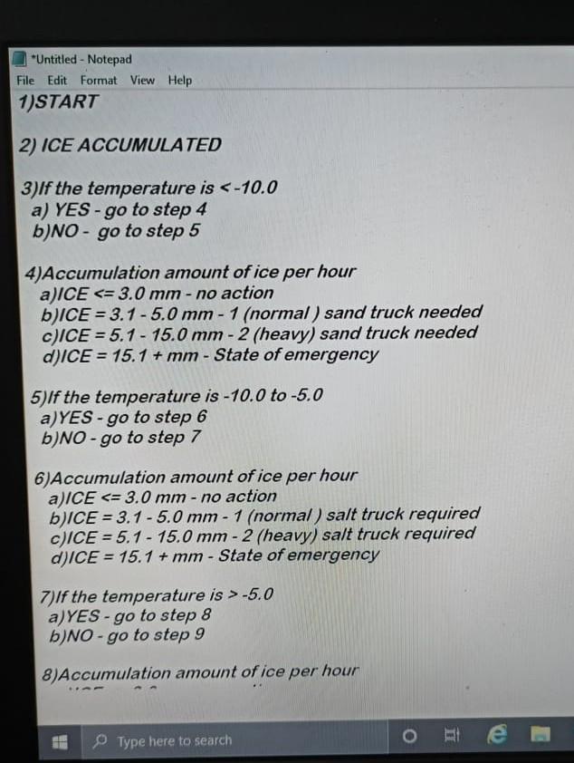 Solved "Untitled - Notepad File Edit Format View Help | Chegg.com