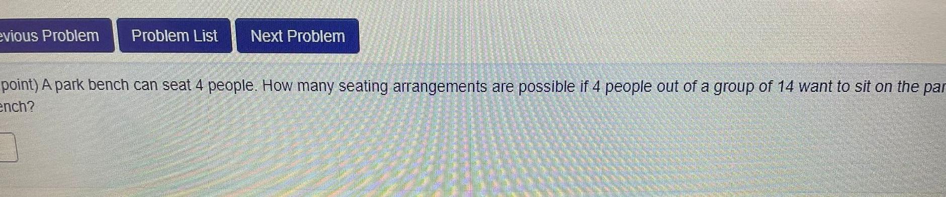 Solved evious Problem Problem List Next Problem point) A | Chegg.com