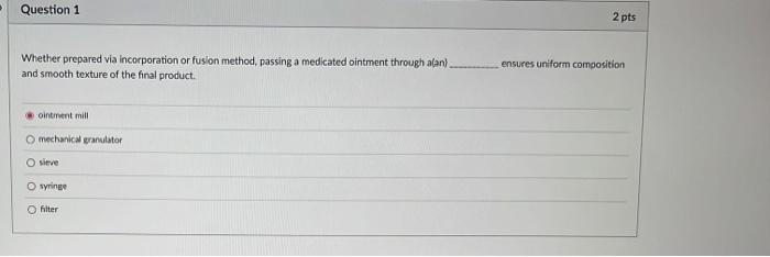 Solved Whether prepared via incorporation or fusion method, | Chegg.com