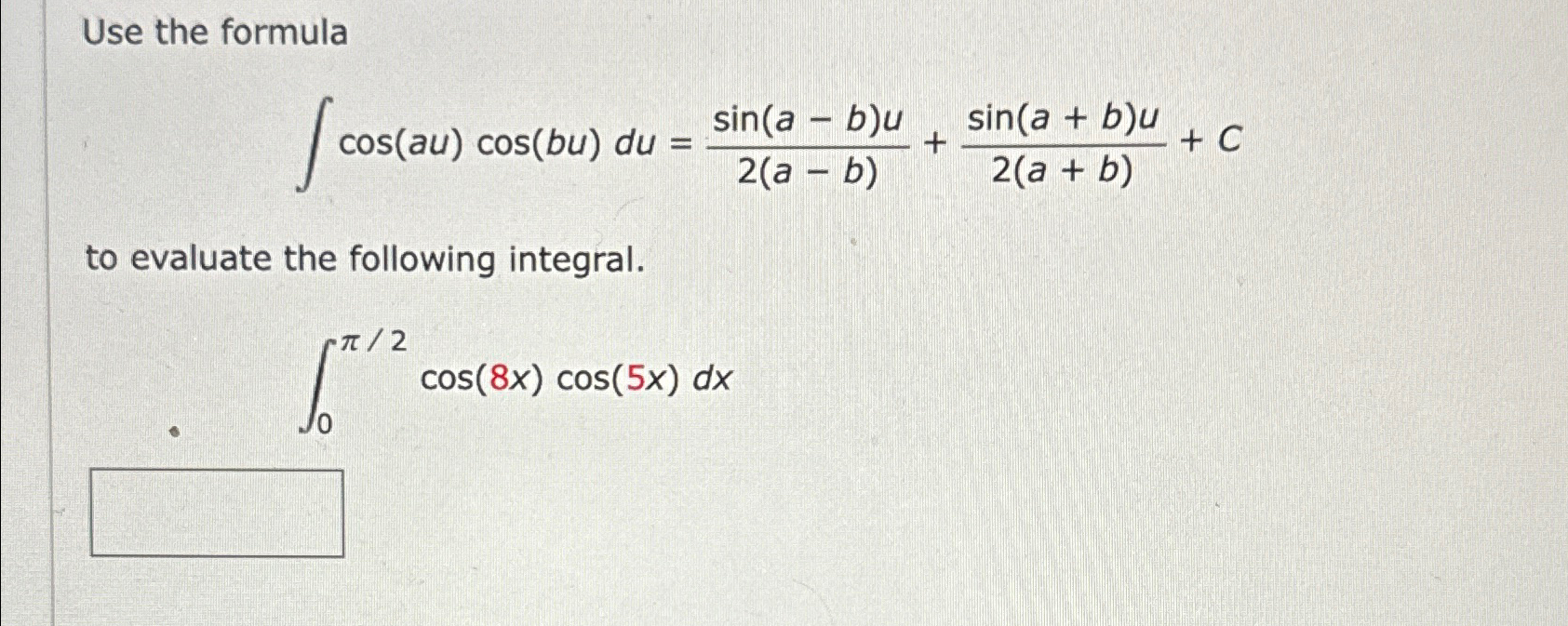 Solved Use the | Chegg.com