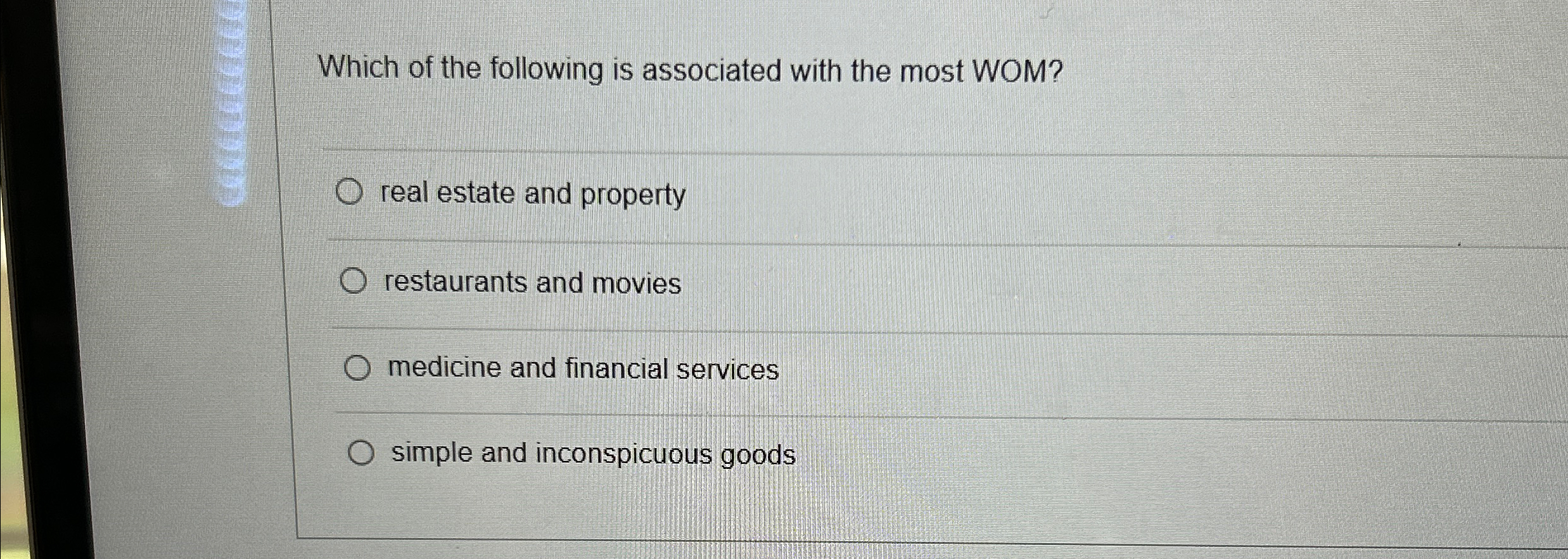 Solved Which of the following is associated with the most | Chegg.com