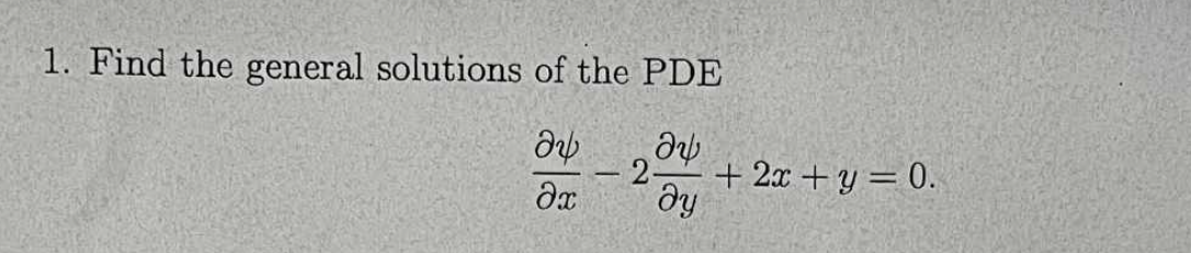 Solved Find the general solutions of the | Chegg.com