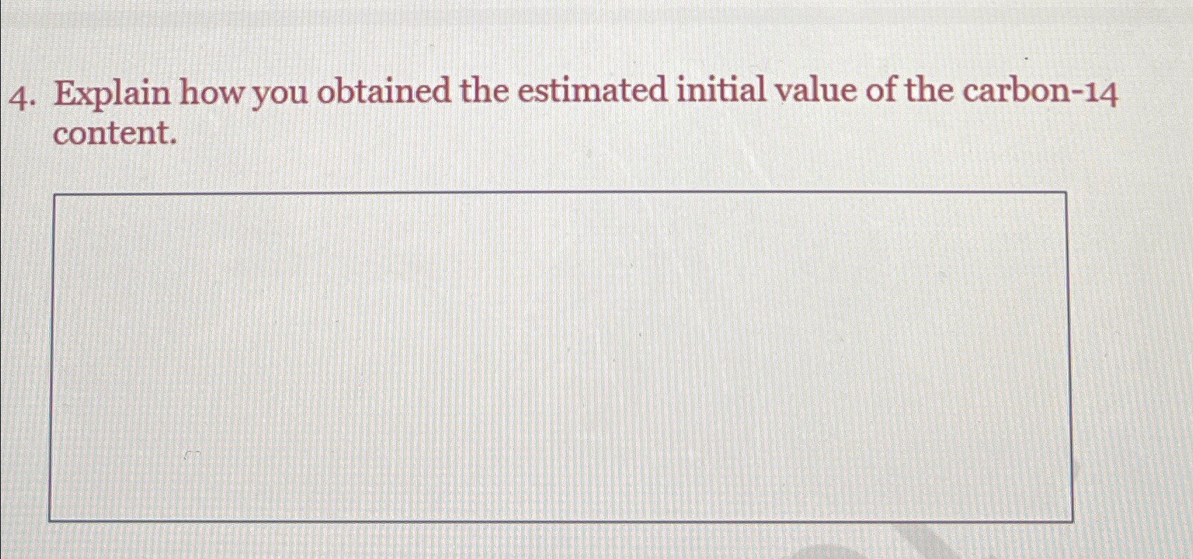 Solved Explain how you obtained the estimated initial value | Chegg.com