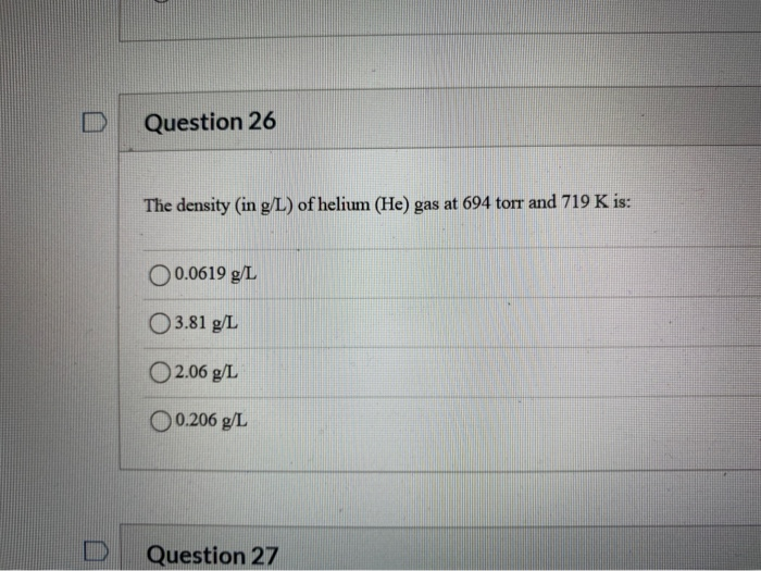 Solved Question 28 A 2.0L vessel is filled with 7.3 x 10-2 | Chegg.com