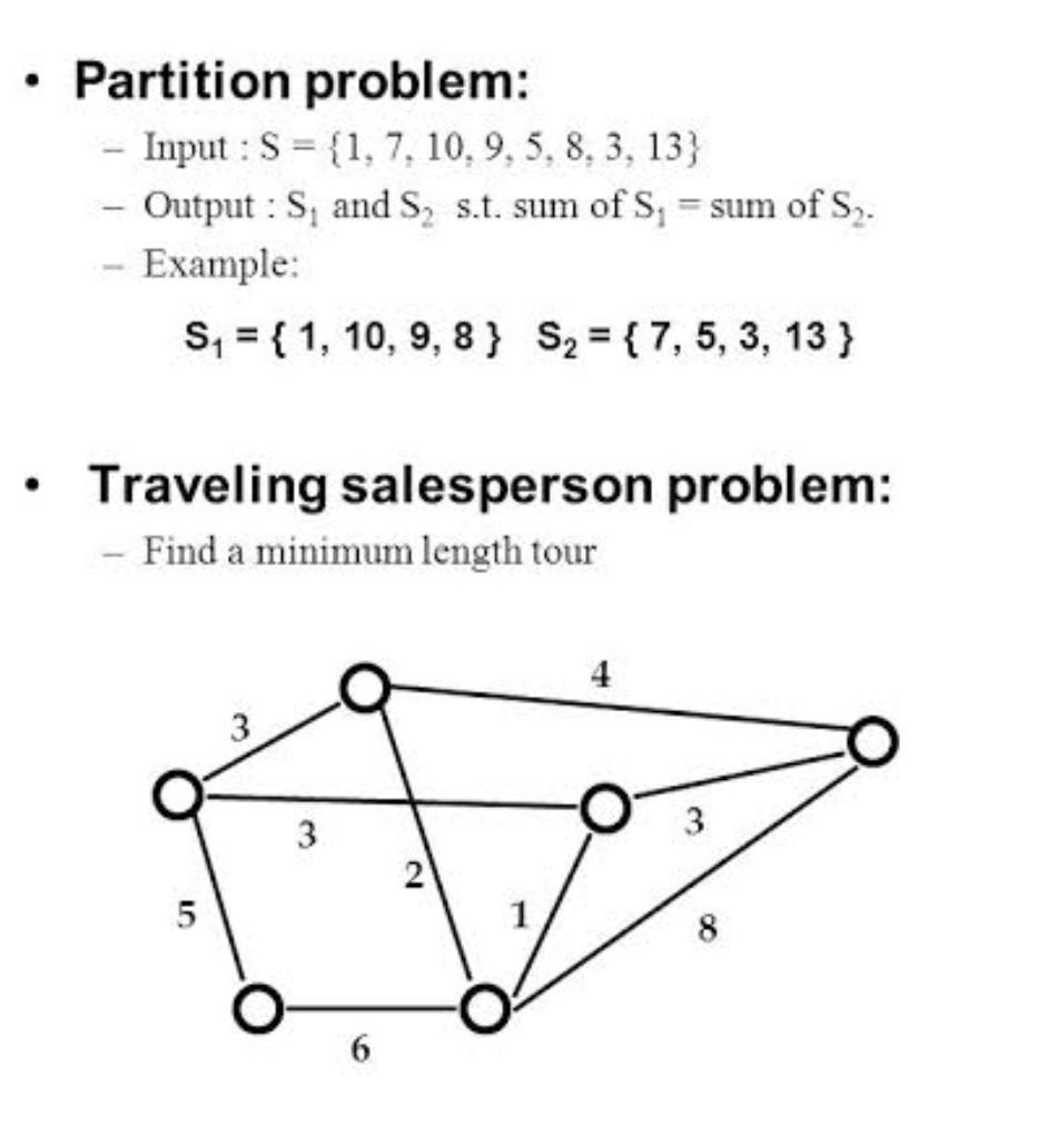 Solved Partition problem: - Input : S = {1, 7, 10, 9, 5, 8, | Chegg.com