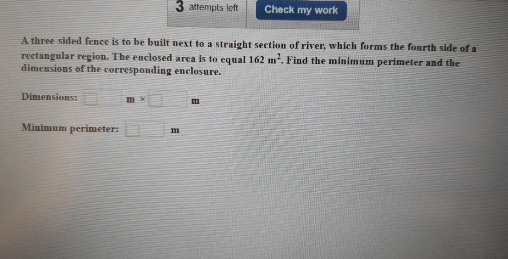 Solved 3 attempts left Check my work Round intermediate | Chegg.com