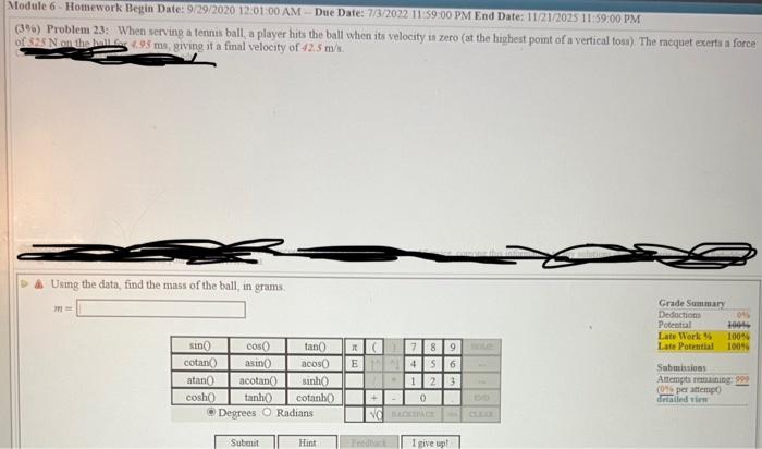 Solved Module 6- Homework Begin Date: 9/29/2020 12:01:00 | Chegg.com