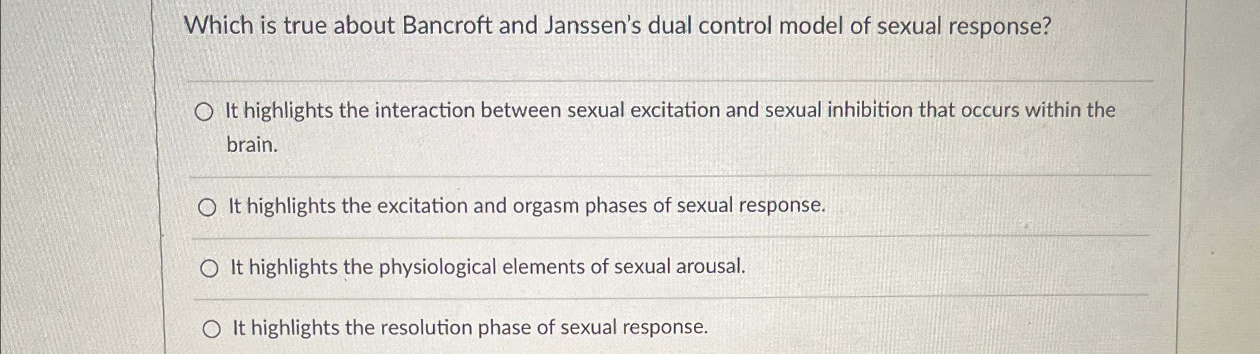 Solved Which is true about Bancroft and Janssen's dual | Chegg.com