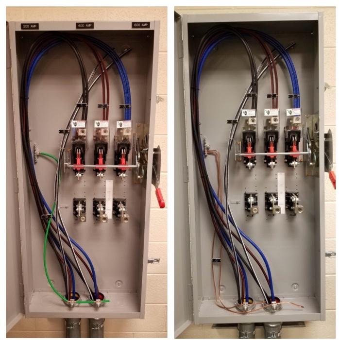 Solved Size Conductors Based on a service disconnect. The | Chegg.com