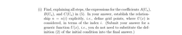Question 1: The Black-Scholes equation for a European | Chegg.com