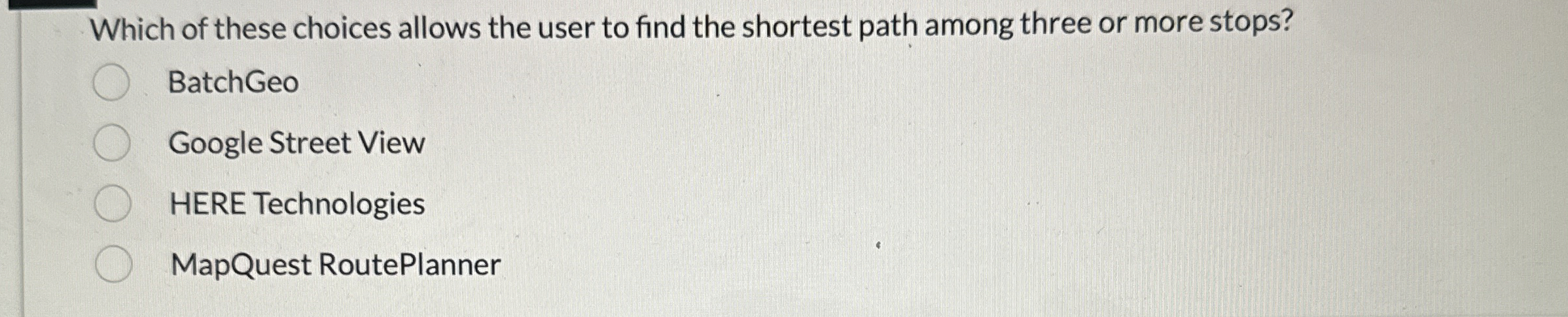 Solved Which of these choices allows the user to find the | Chegg.com