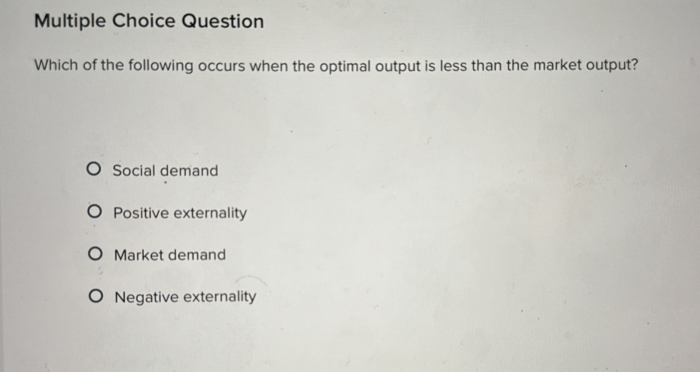 Solved Multiple Choice QuestionWhich of the following occurs | Chegg.com