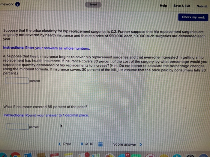 Solved mework 0 Save & Exit Submit Check my work Suppose | Chegg.com