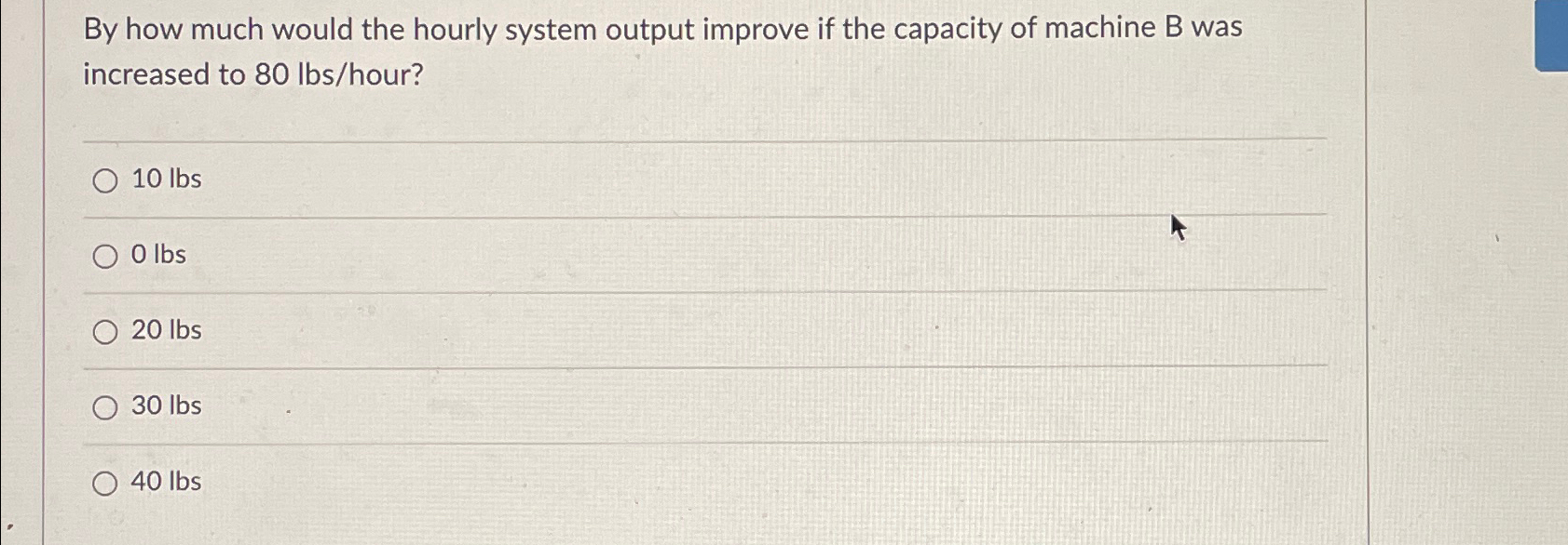 Solved By how much would the hourly system output improve if | Chegg.com