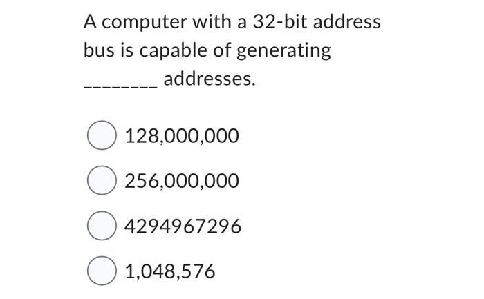 Solved How many binary bits are needed to count up to a | Chegg.com