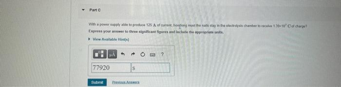 Solved Yearines Conat Whativishipi 1 A=1C/e IP =1 mole | Chegg.com