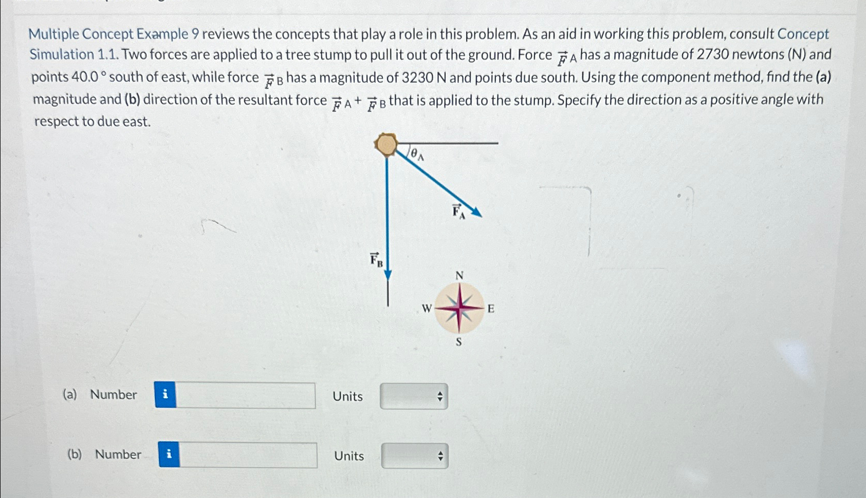 Solved Multiple Concept Example 9 ﻿reviews the concepts that | Chegg.com
