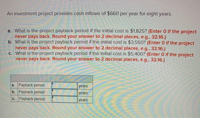 Solved Problem 9-9 Calculating NPV and IRR [LO1, 5] A | Chegg.com