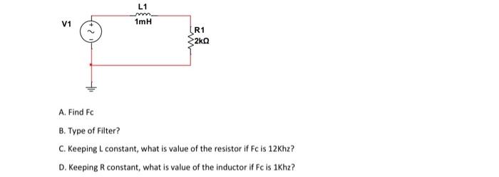 Solved Draw circuit in Multisim. Perform an AC sweep | Chegg.com